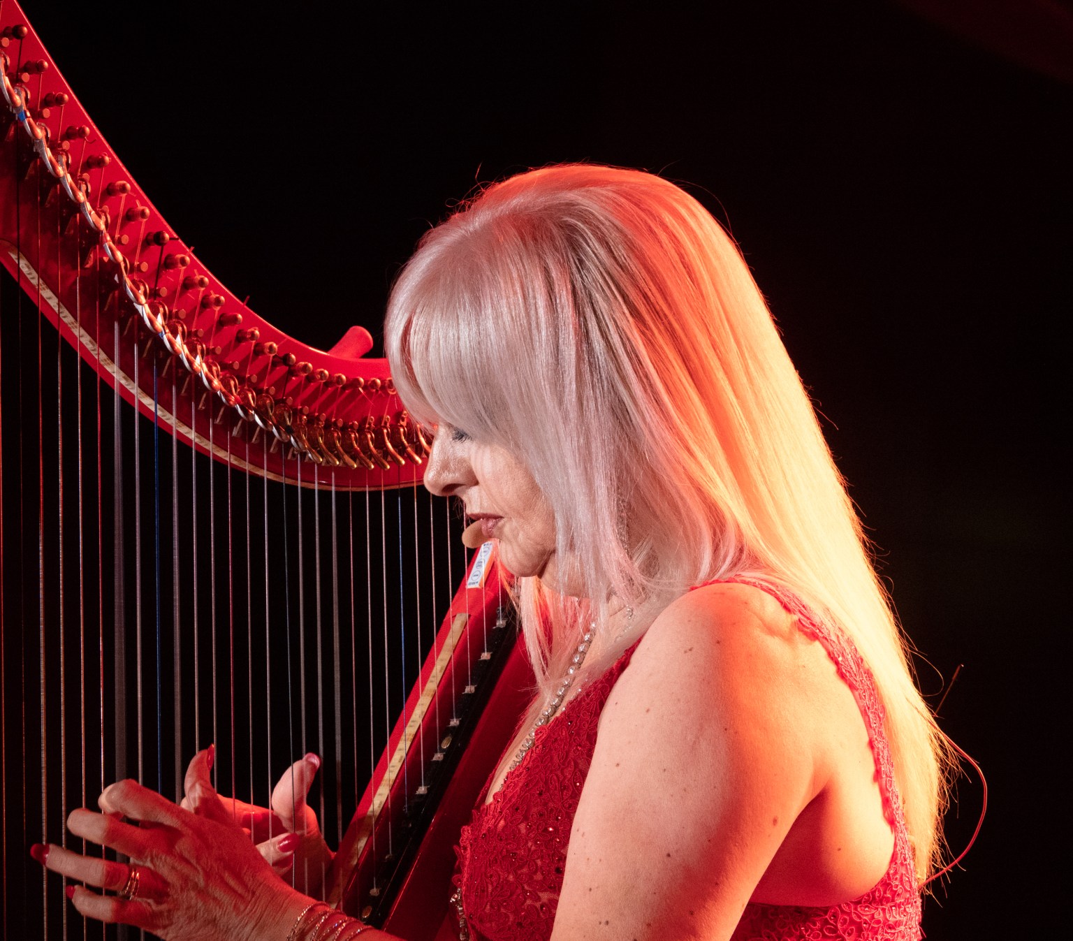 Shirley Dominguez International Harpist | Miles Hearn